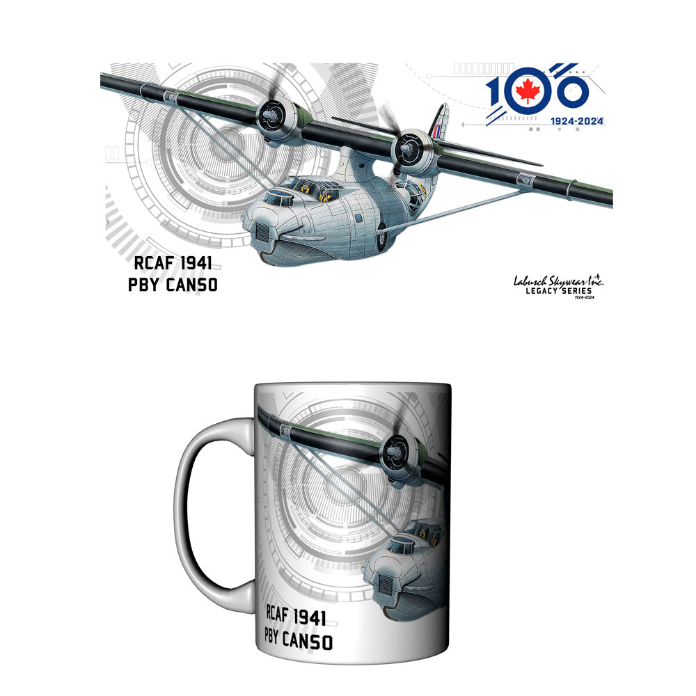 RCAF 100 Legacy PBY Canso Ceramic Mug – Labusch Skywear Inc.