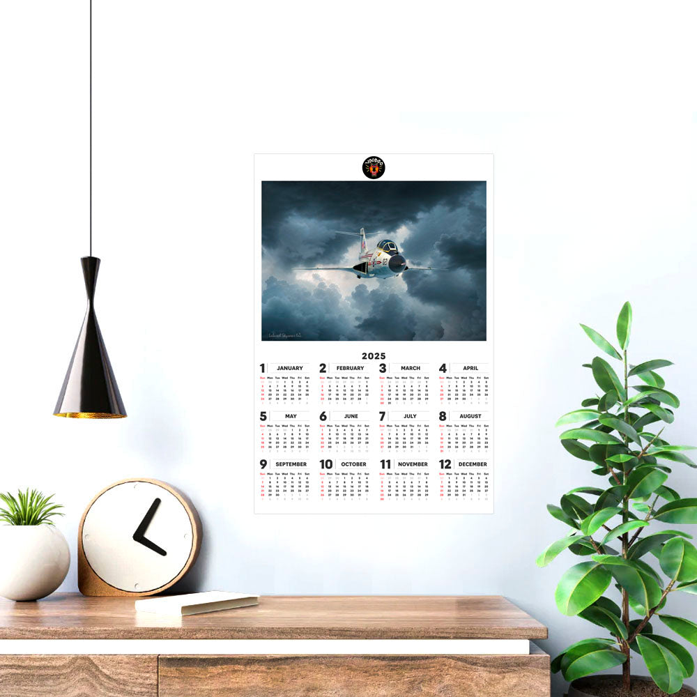 CF-101 Voodoo 2025 Wall Calendar – Labusch Skywear Inc.