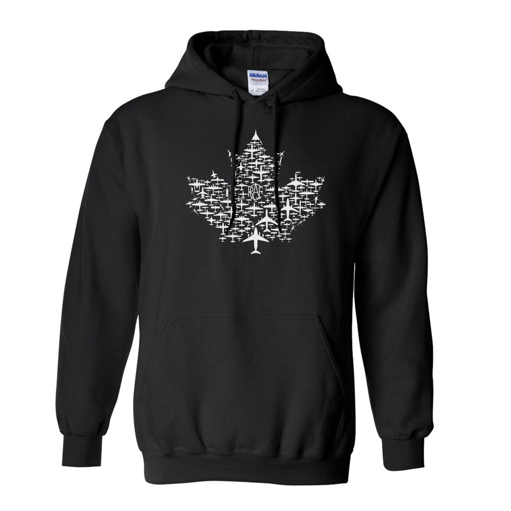RCAF Maple Leaf Collection Adult Unisex Hoodie – Labusch Skywear Inc.