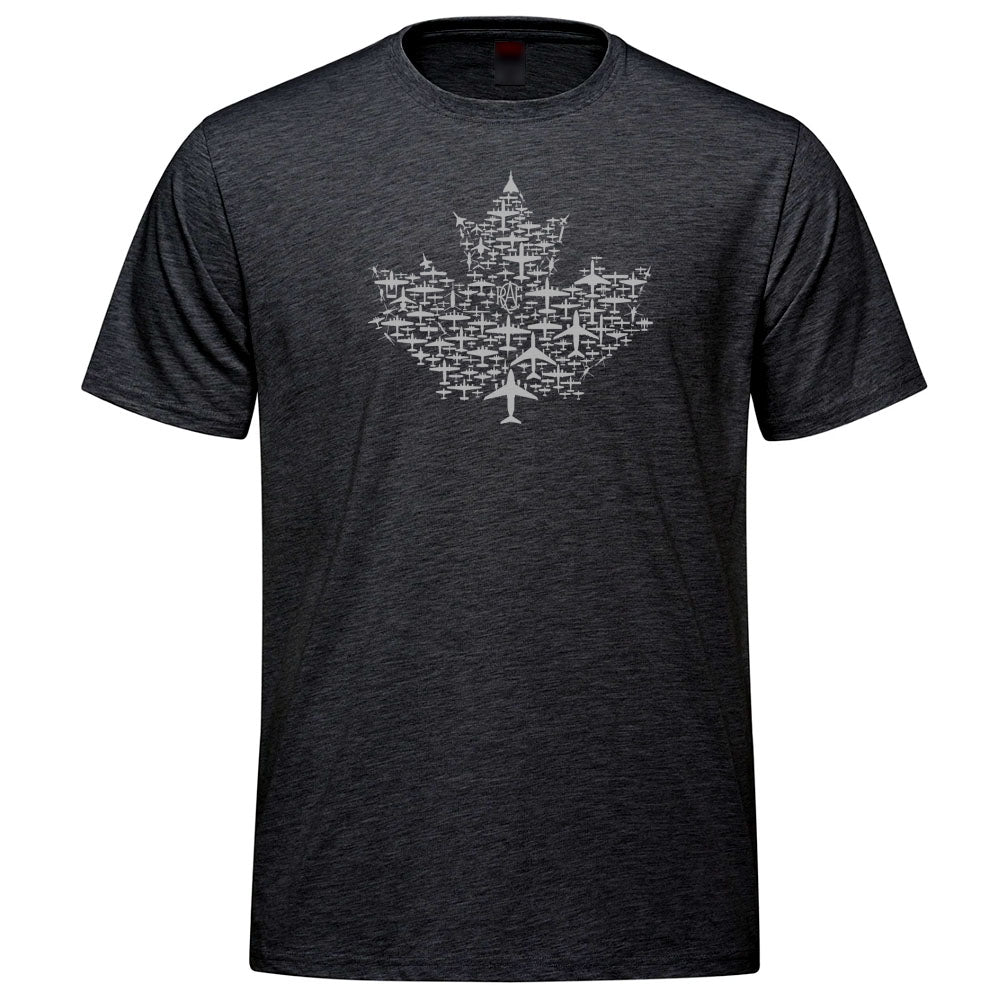 RCAF Maple Leaf Collection Adult T-shirt – Labusch Skywear Inc.