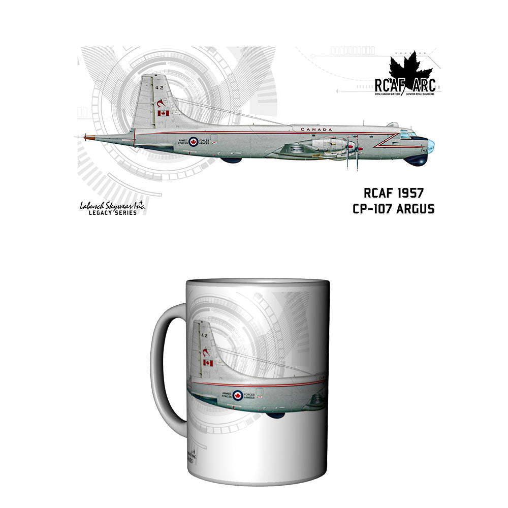 RCAF Legacy CP-107 Argus Ceramic Mug – Labusch Skywear Inc.