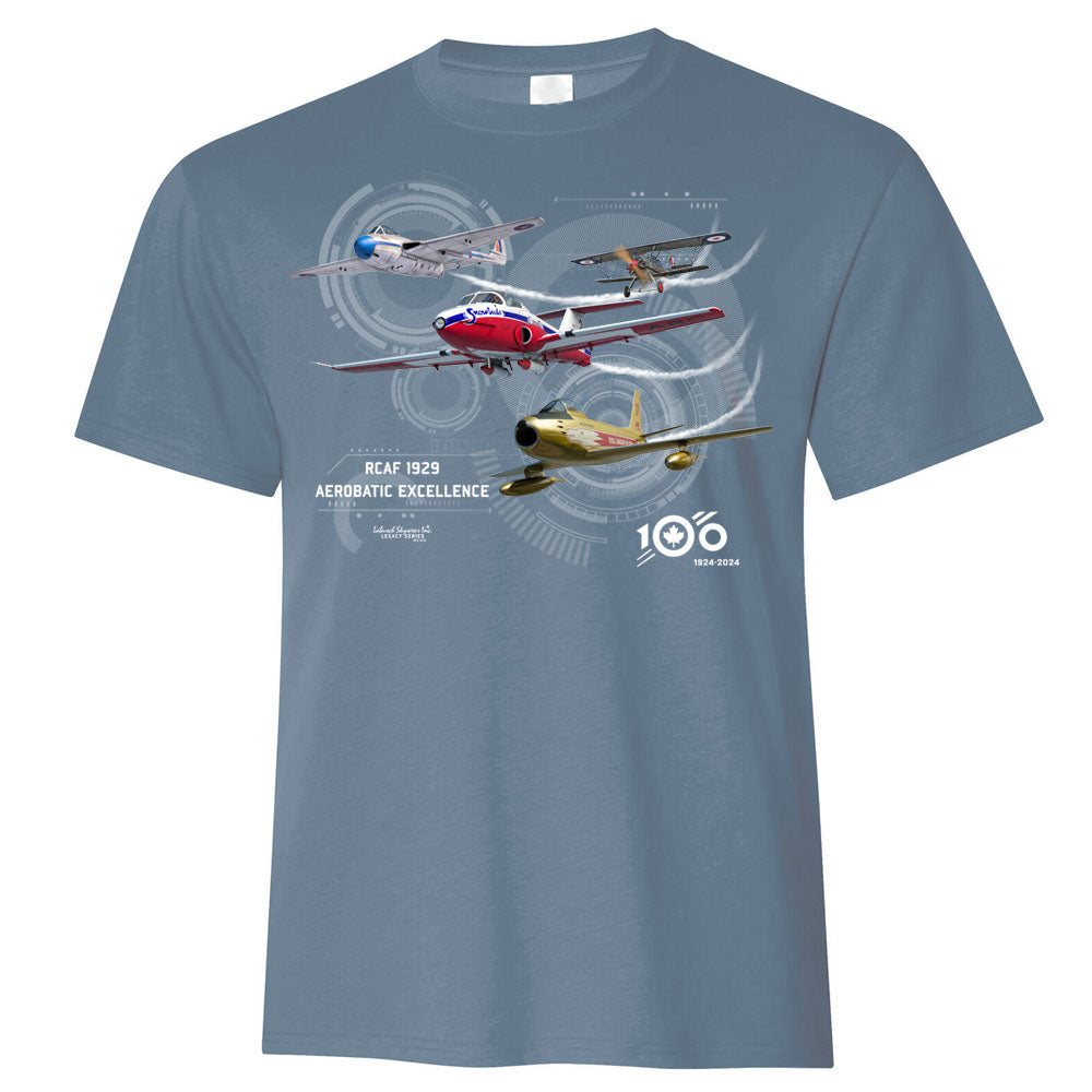 RCAF 100 Legacy Formation Adult T-shirt – Labusch Skywear Inc.