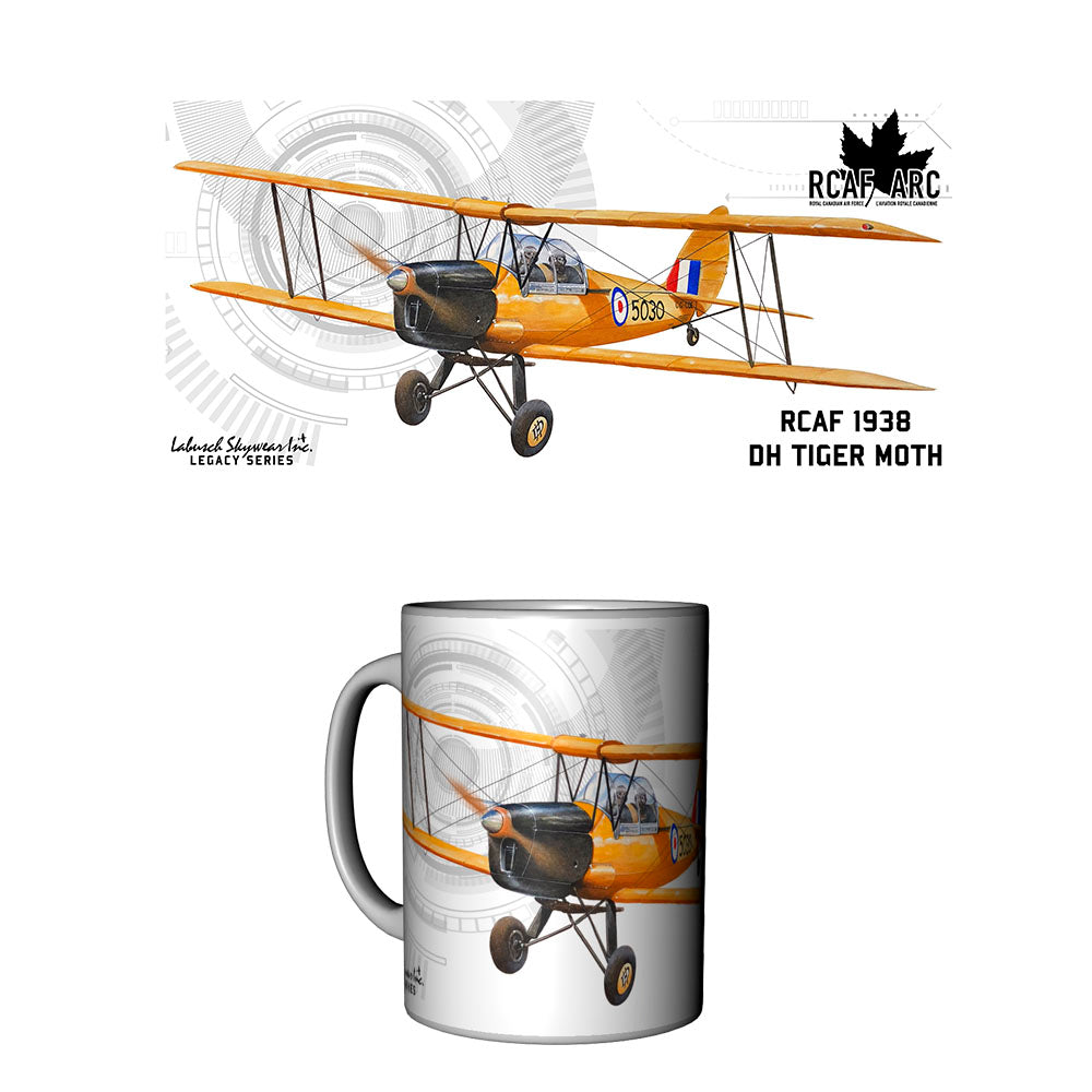 RCAF Legacy Tiger Moth Ceramic Mug – Labusch Skywear Inc.