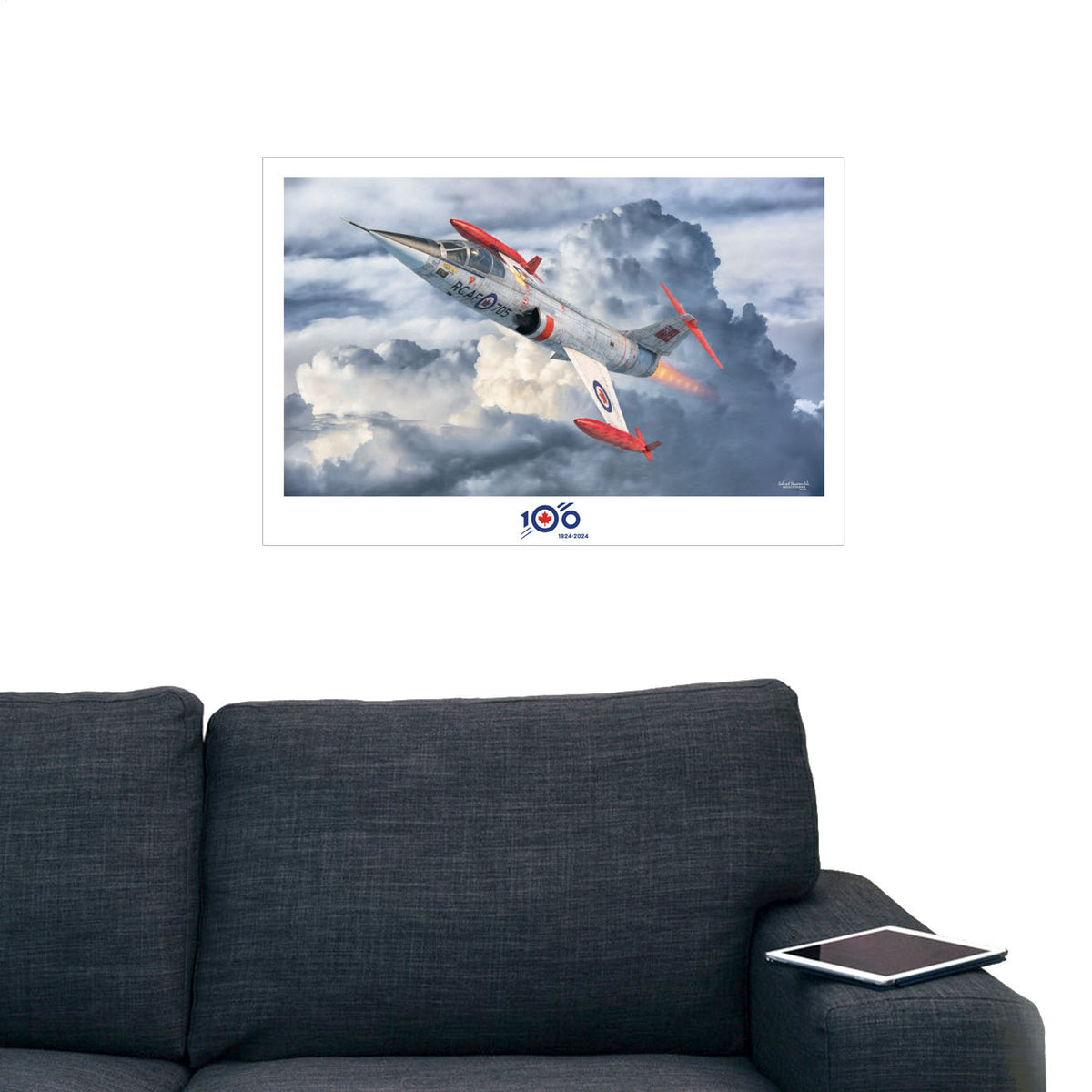 RCAF 100 Legacy CF-104 Starfighter Poster – Labusch Skywear Inc.