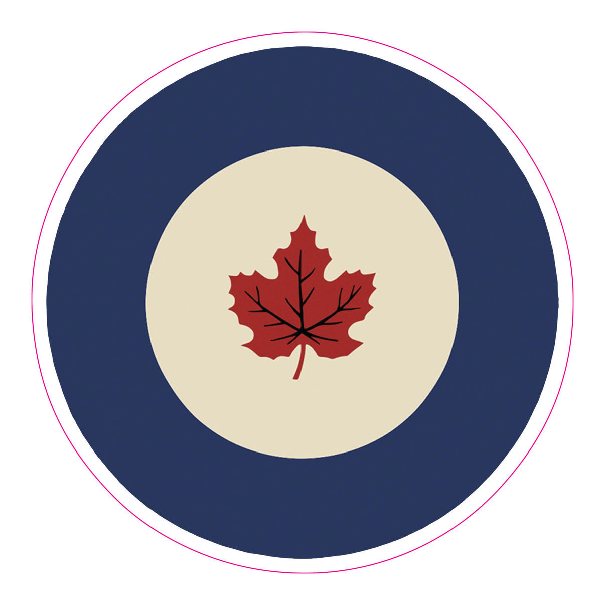 RCAF Historic Roundel Sticker – Labusch Skywear Inc.