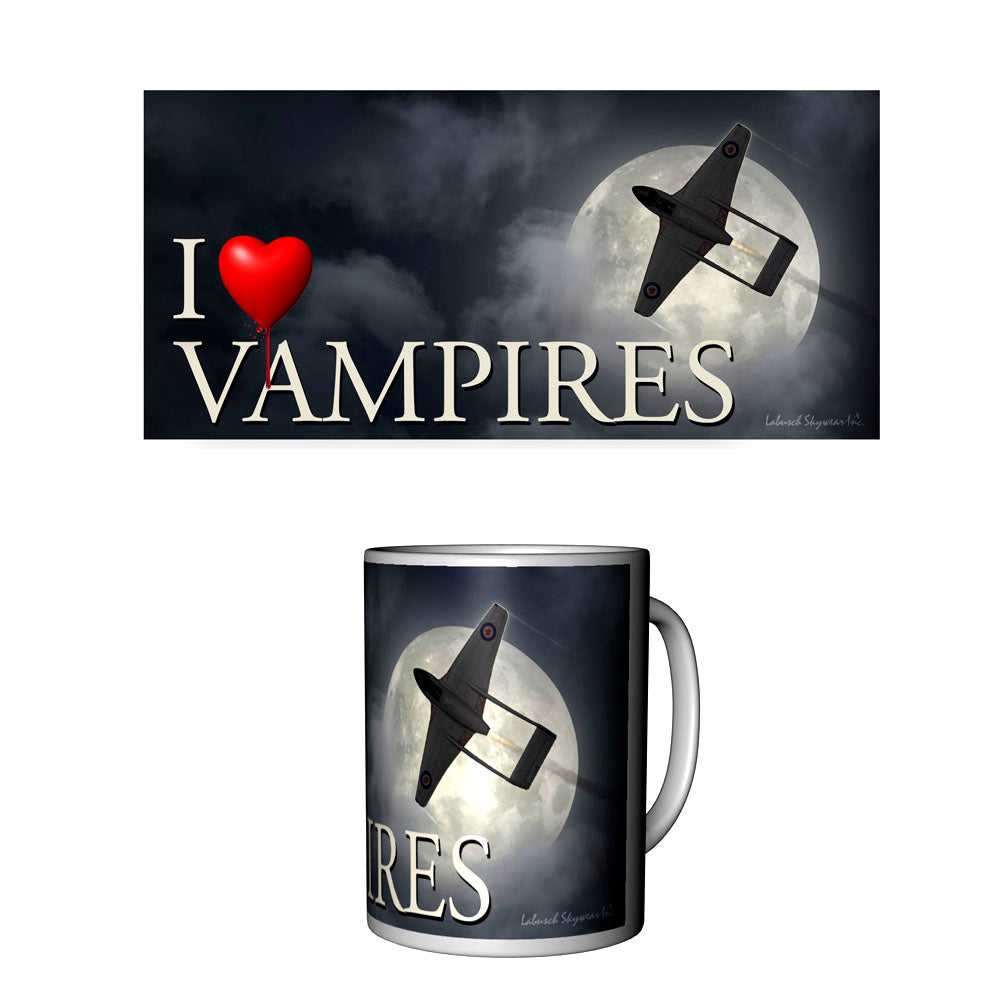 I Love Vampires Ceramic Mug – Labusch Skywear Inc.
