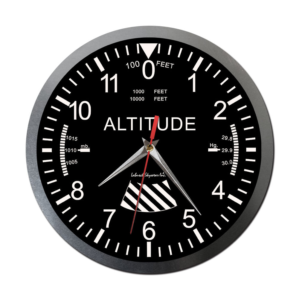 Altimeter Wall Clock – Labusch Skywear Inc.