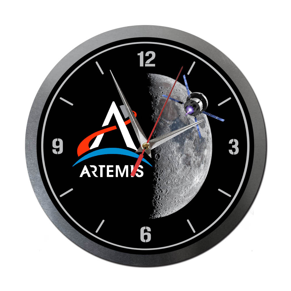 NASA Artemis Space Wall Clock – Labusch Skywear Inc.