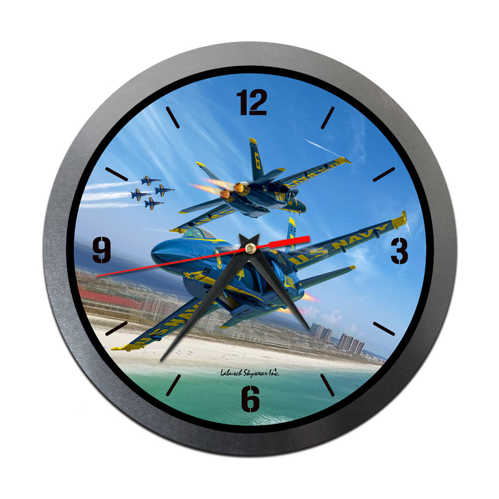 Blue Angels Wall Clock – Labusch Skywear Inc.