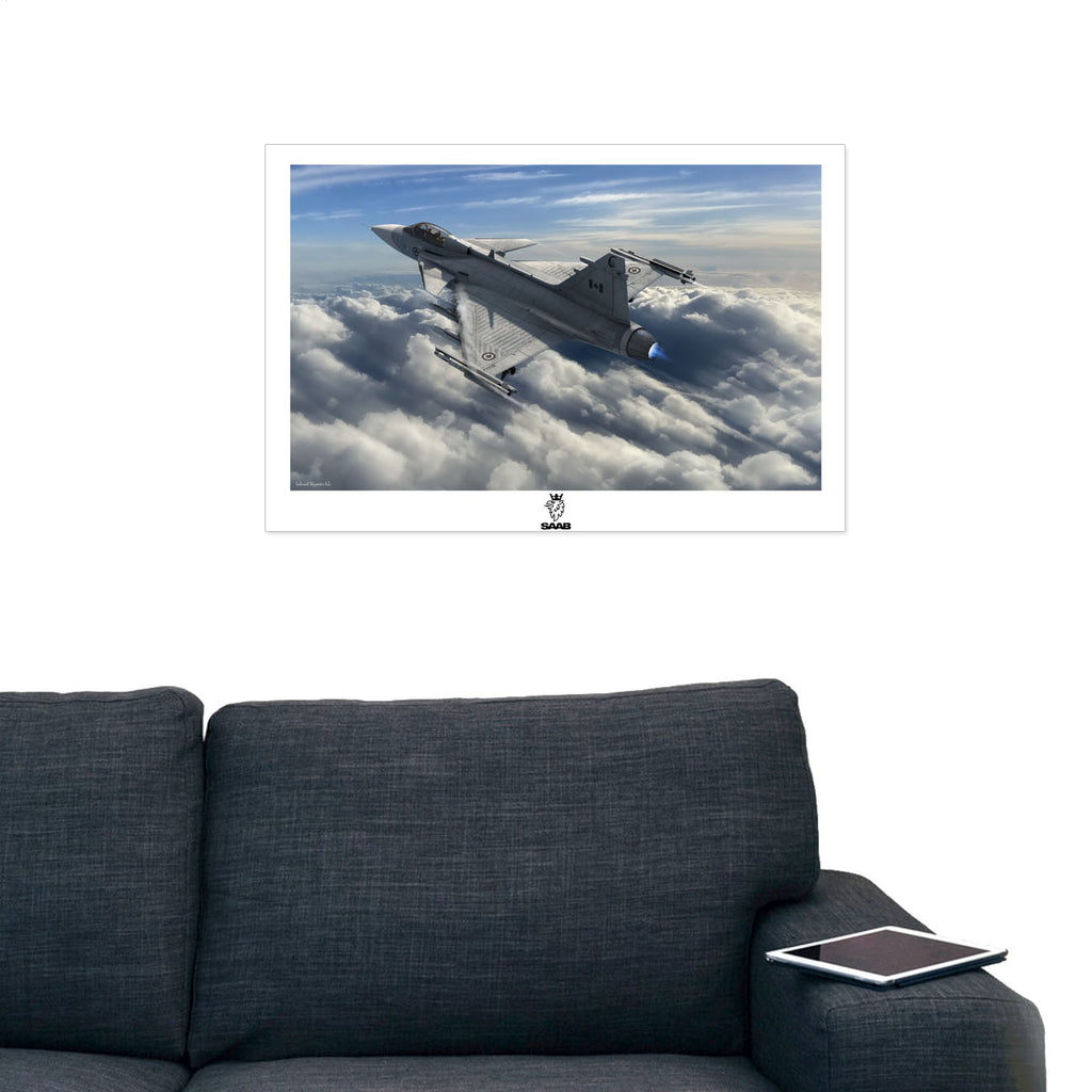 JAS 39 Gripen Poster – Labusch Skywear Inc.