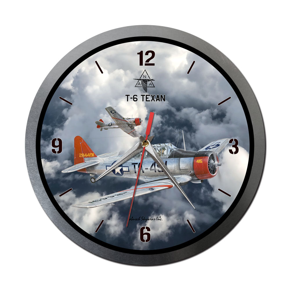 T-6 Texan Wall Clock – Labusch Skywear Inc.