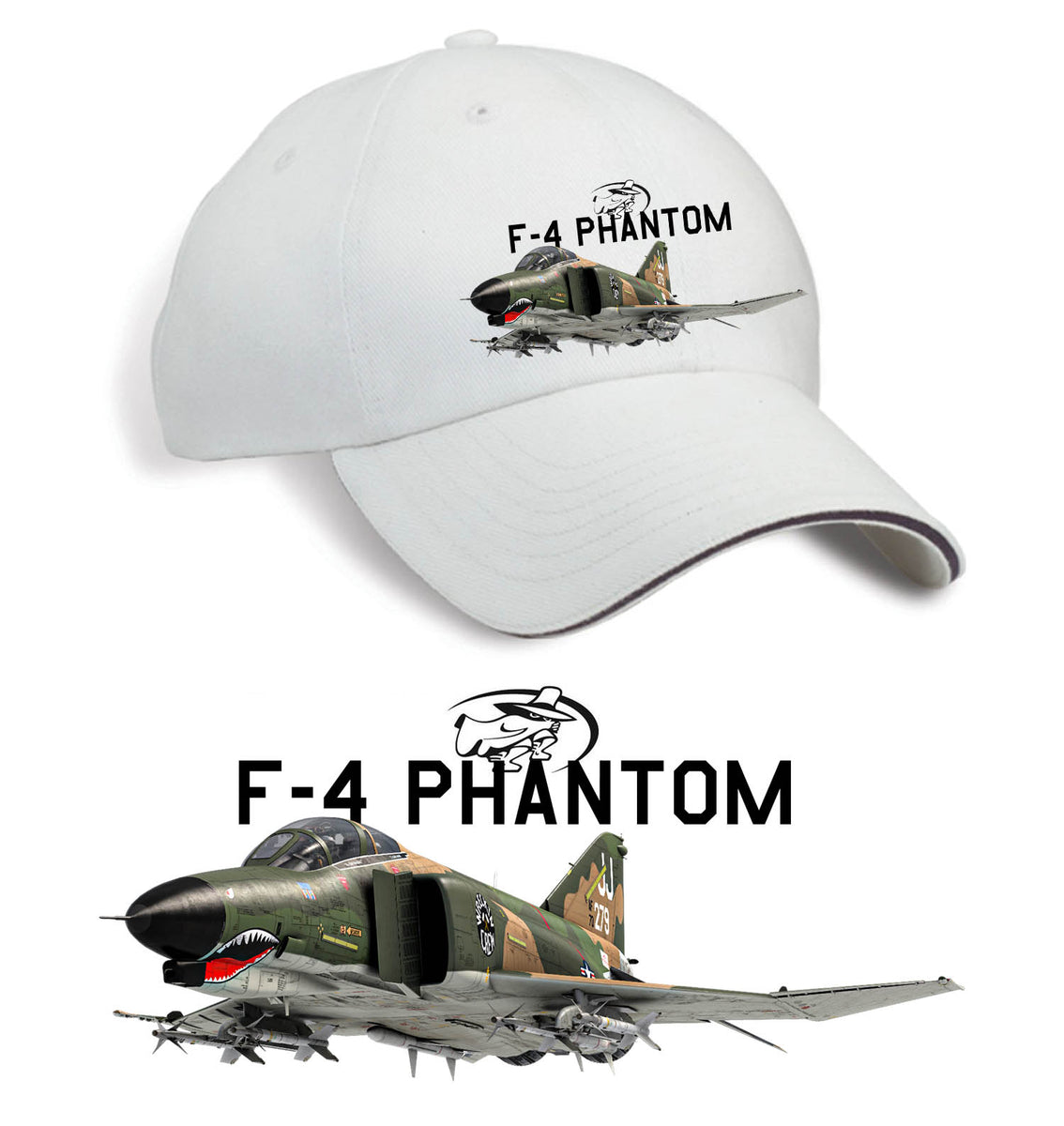 F-4 Phantom USAF Printed Hat – Labusch Skywear Inc.